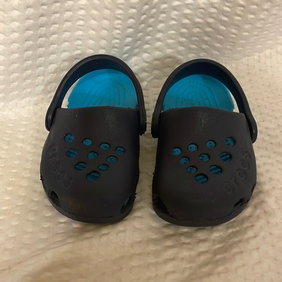 CROCS | Shoes | Crocs Navy Blue Toddler Size 4 | Poshmark